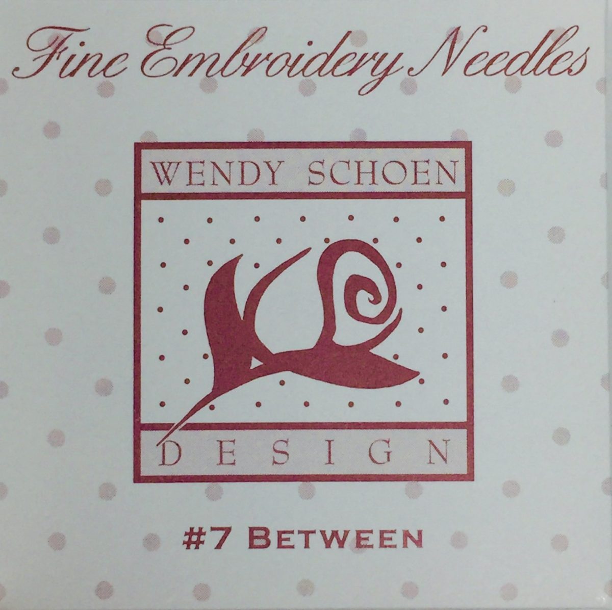 Between #7 Needles – The Sewing House, Inc