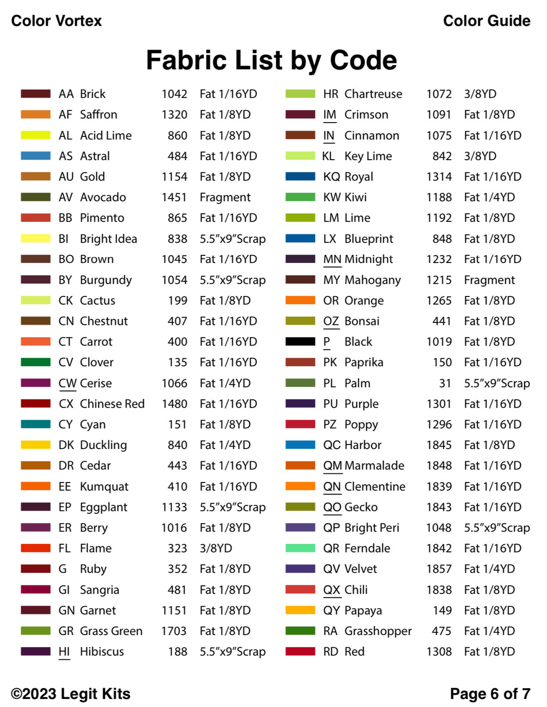 Color Vortex Pattern – The Sewing House, Inc