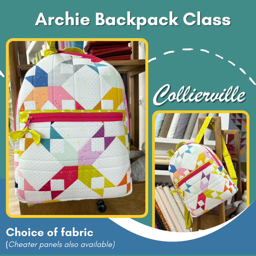 Archie Backpack-March 21-Collierville – The Sewing House, Inc