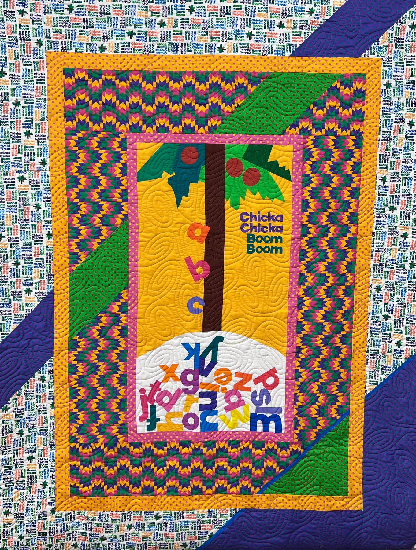 Chicka Chicka Boom Boom Panel Kit – The Sewing House, Inc