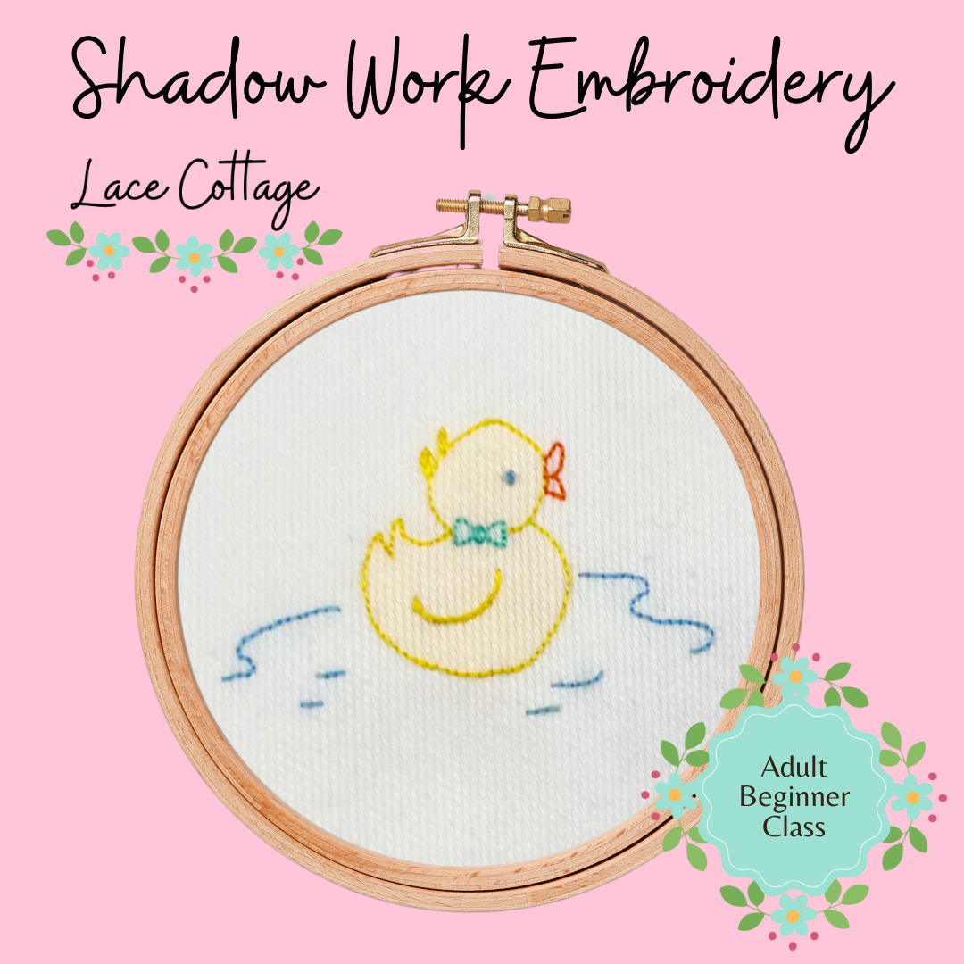 Shadow Work Embroidery-February 21, 2026-Collierville – The Sewing ...
